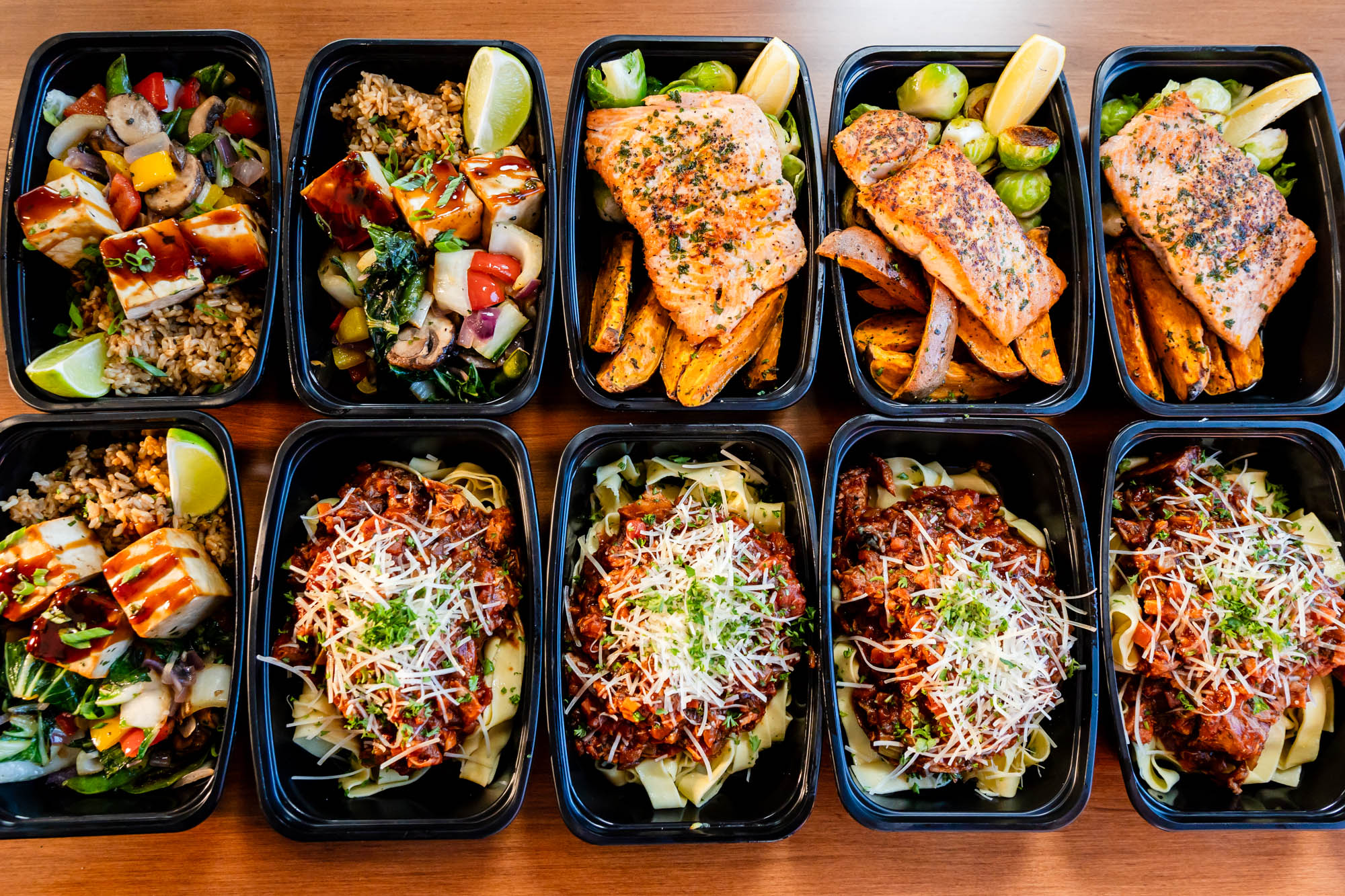 Sample Meal Prep Menus - MyChef NE